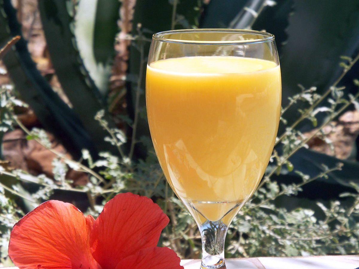 Cool Mango Smoothie - Taste of Lime