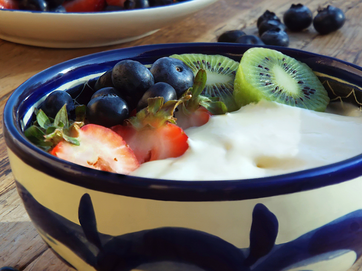 Mango and Honey Fruit Dip - Taste of Lime